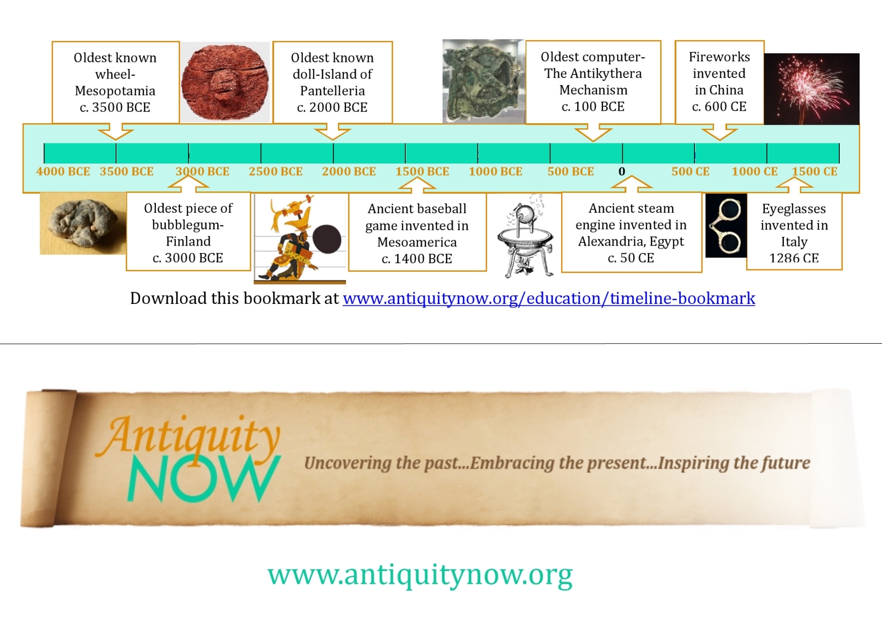Printable Bookmarks | AntiquityNOW